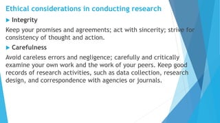 Lesson 2 THE CHARACTERISTICS, PROCESSES, AND ETHICS OF RESEARCH | PPTX