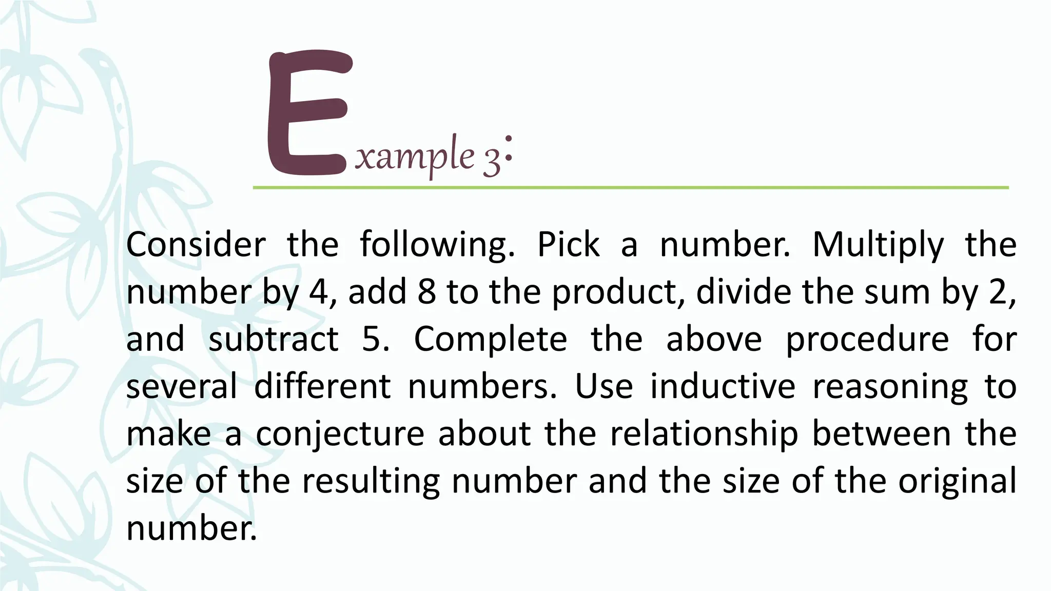 Lesson 2.3 Mathematical Reasoning and Logic | PPTX
