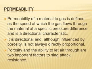 refractory engineering material guideline | PPT