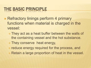 refractory engineering material guideline | PPT