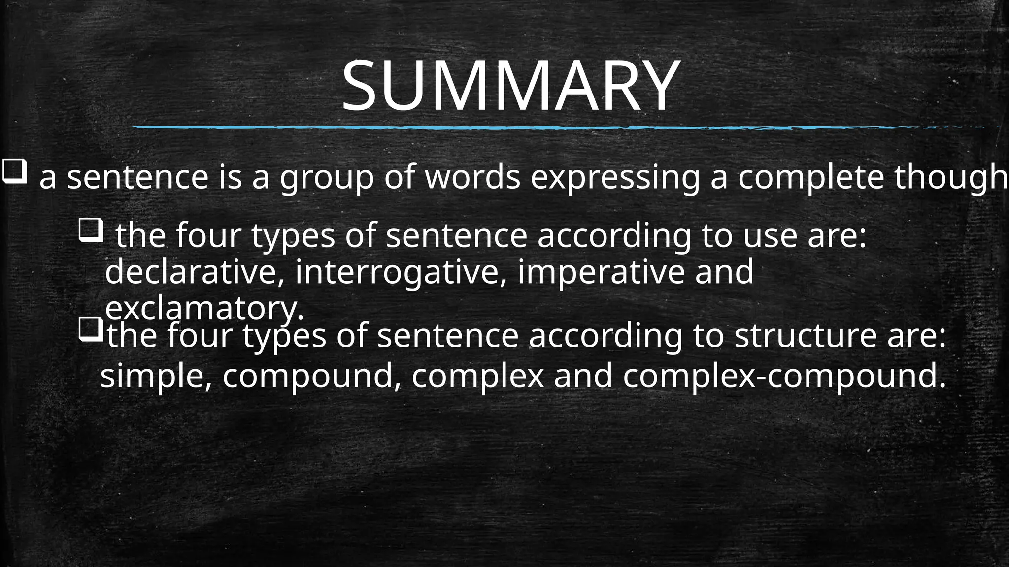 LESSON 2.B ENGLISH 8 - GRAMMAR - SENTECES | PPTX
