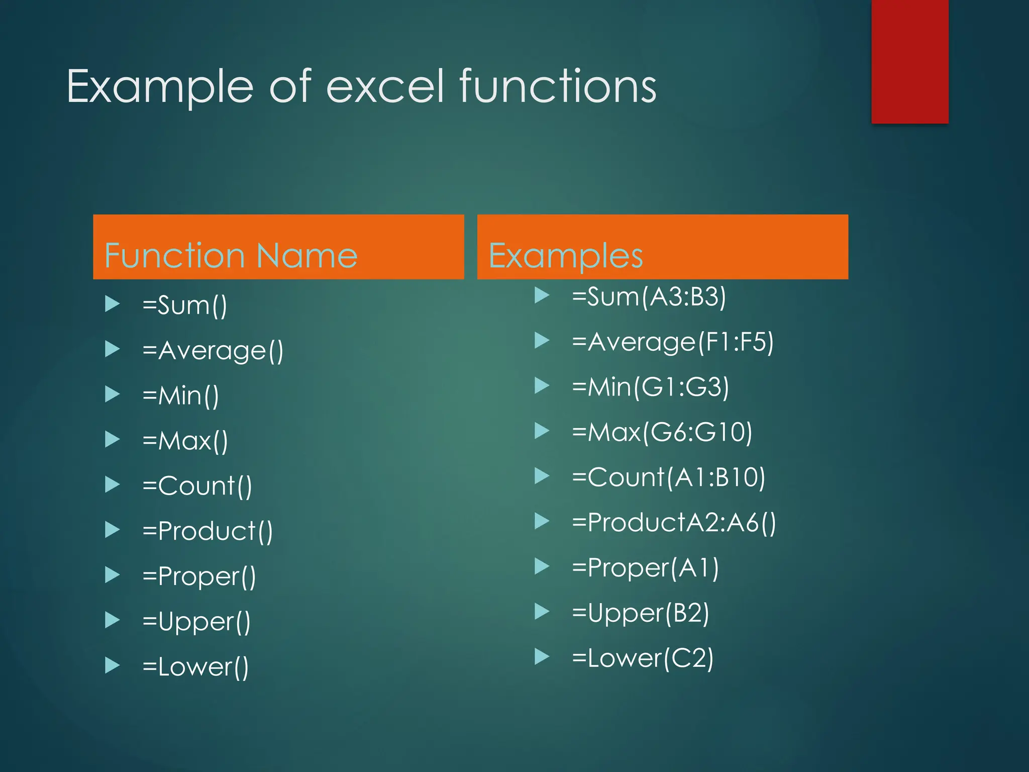 Lesson#2.2 - Excel Data Types and Mouse Pointers.pptx
