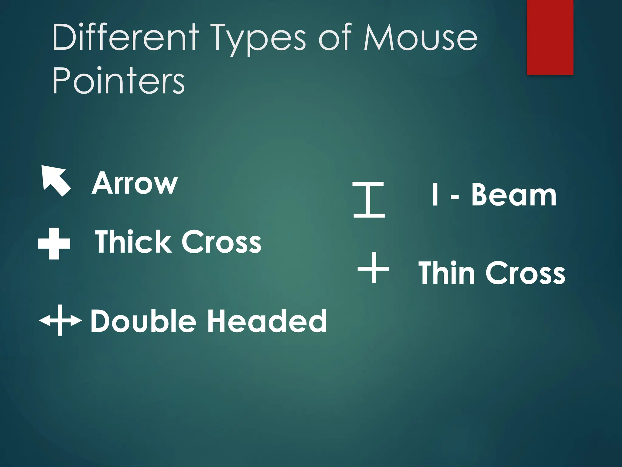 Lesson#2.2 - Excel Data Types and Mouse Pointers.pptx