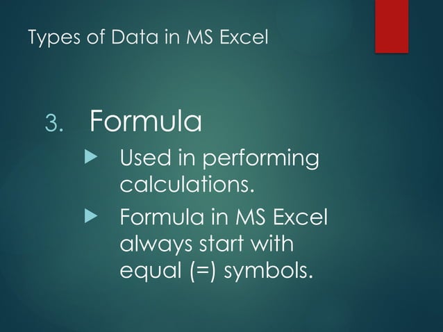 Lesson#2.2 - Excel Data Types and Mouse Pointers.pptx