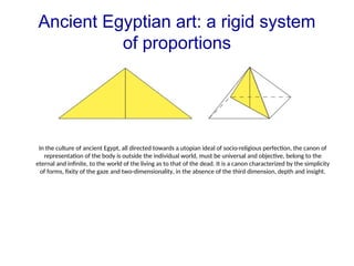 Canon of proportion, Paleolitic and Egypt.ppt