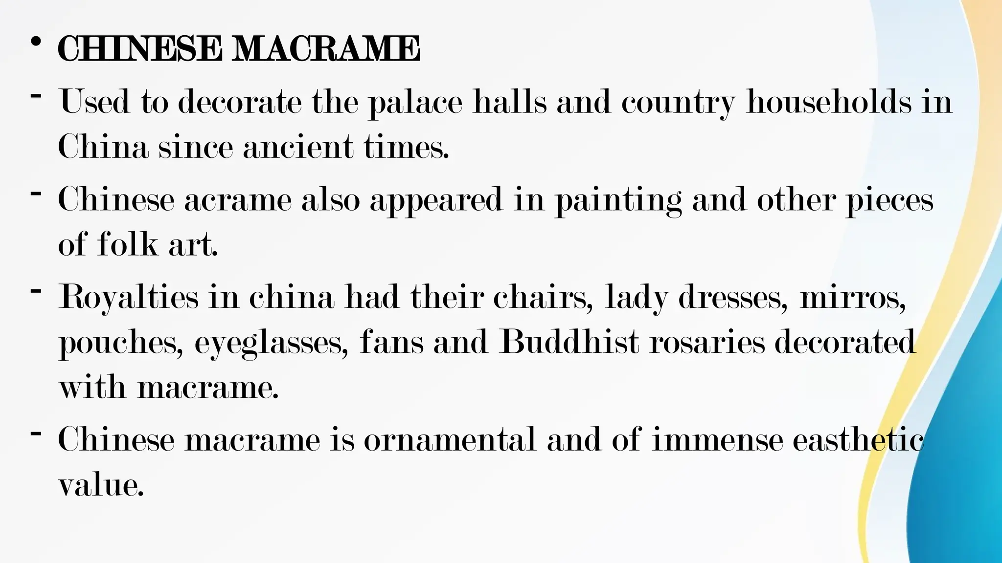 Lesson 2 MACRAME AND BASKETRY PRODUCTS.pptx