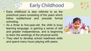 The Stages of Development & Developmental Tasks | PPTX | Pregnancy ...