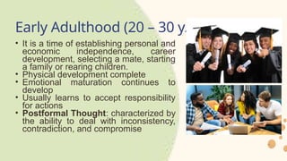 The Stages of Development & Developmental Tasks | PPTX