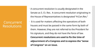 Lesson 2. Legislative process (Step-by-step procedure in making bill ...