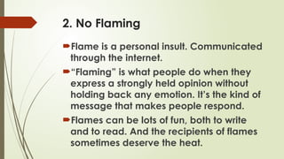 Lesson 2.pptx Online Safety, Security, Ethics and Etiquette | PPTX