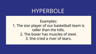 Literary Devices and Figures of Speech . | PPT