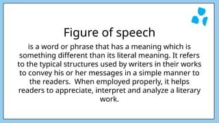 Literary Devices and Figures of Speech . | PPTX