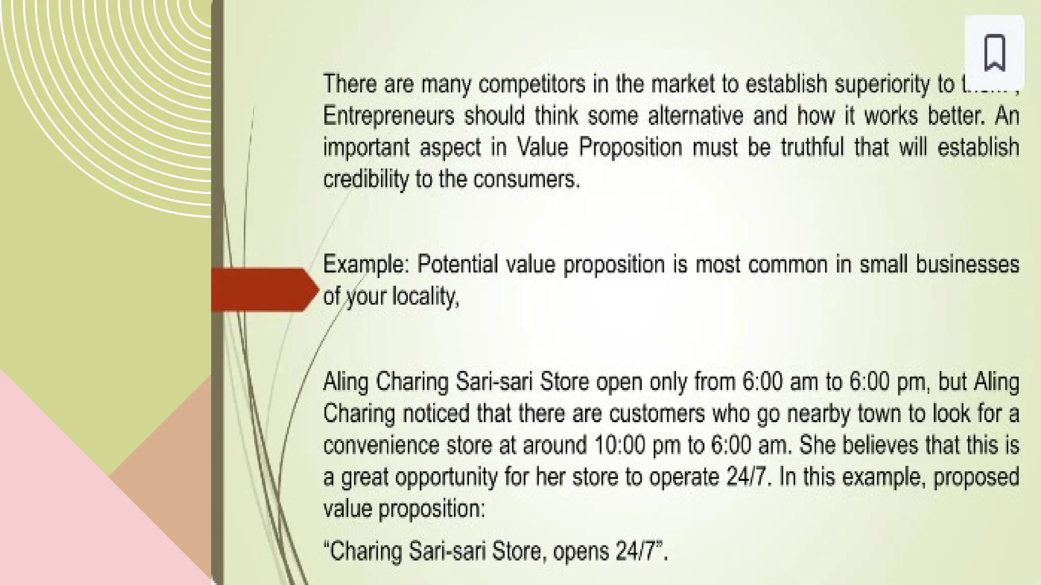 LESSON 2.pptx Entrepreneurship for Grade 12 students | PPTX | Education