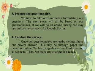 LESSON 2 conducting survey powerpoint presentation | PPTX
