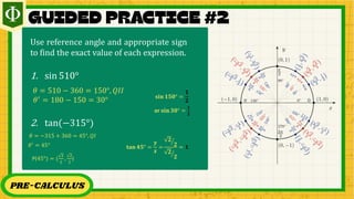 Lesson 2.2.1 Circular Functions.pdf-precal | PDF