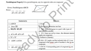 properties of parallelogram square rectangle and rhombus | PPT