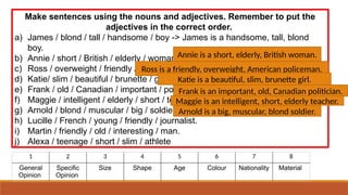 Lesson 2 describing / differet adjectives .pptx