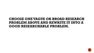 LESSON 2. - IDENTIFYING SCIENTIFIC PROBLEMS | PPTX