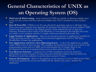 History and evolution of UNIX/LINUX operating system | PPT