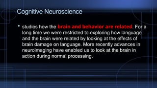 Lesson 2.1 THE BRAIN and LANGUAGE English Language Teaching | PPTX