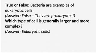 Exploring Cell Theory: Prokaryotes, Eukaryotes, and Scientific ...