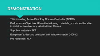 LESSON 2 - Active Directory and Domain Controller.pptx