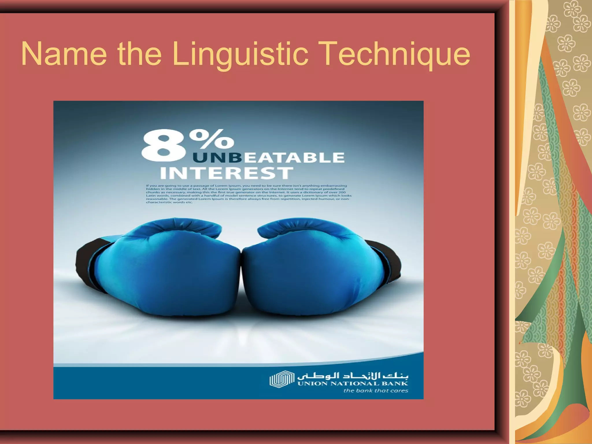 Lesson2 advertising-persuasive language-techs | PPT