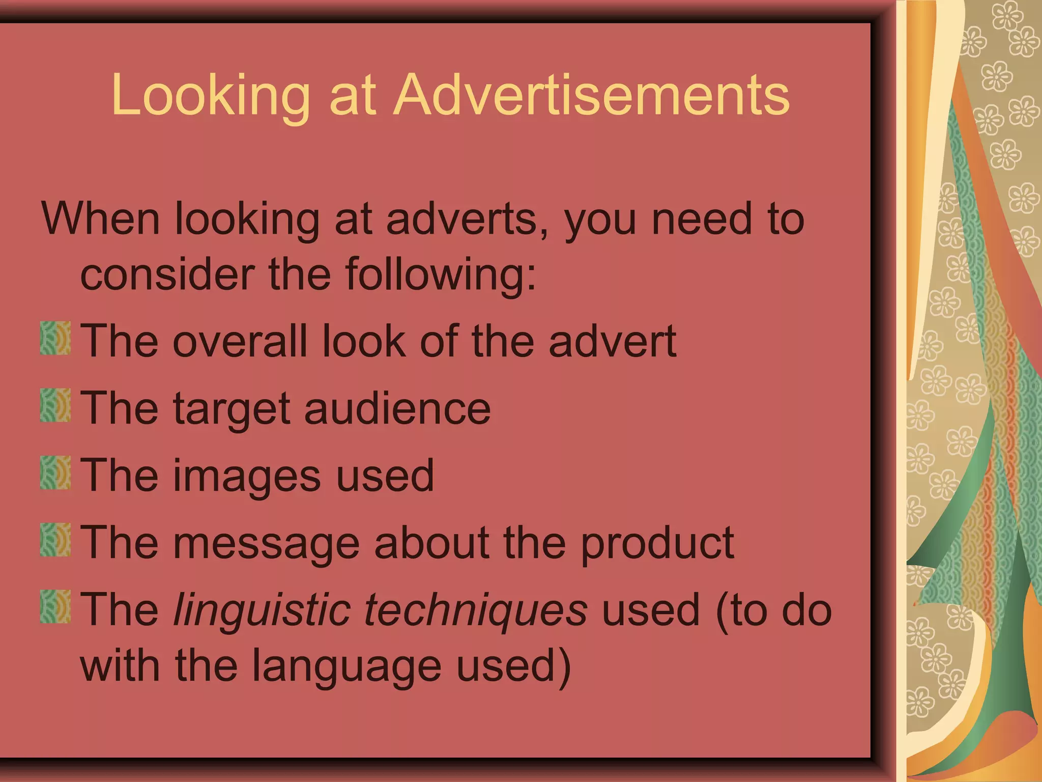 Lesson2 advertising-persuasive language-techs | PPT