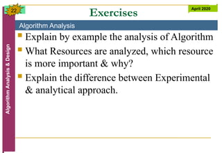 Lesson num 2 - Algorithm Analysis - I.pptx