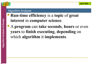 Lesson num 2 - Algorithm Analysis - I.pptx