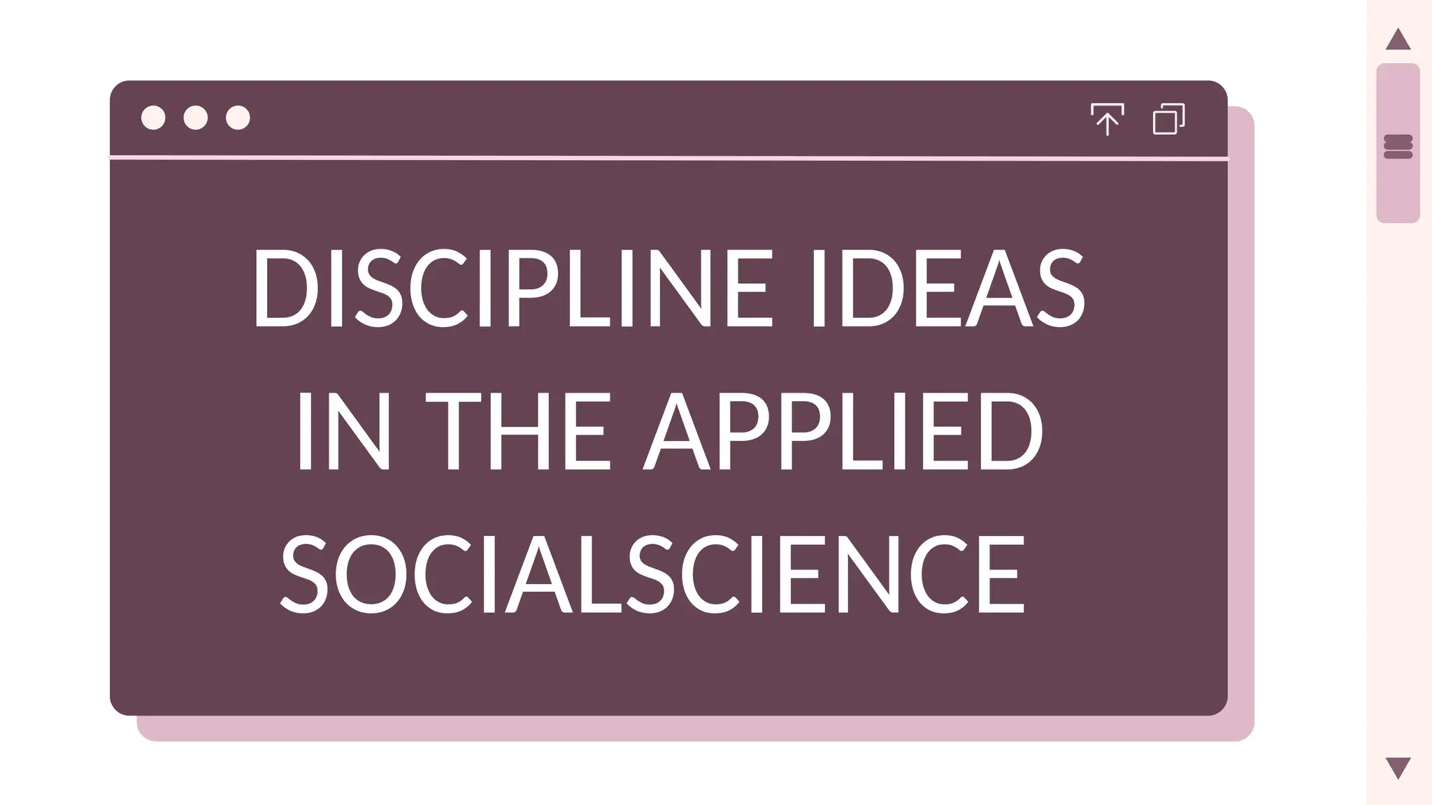LESSON 2- APPLIED SOCIAL SCIENCEAPPLIED SOCIAL SCIENCEAPPLIED SOCIAL ...