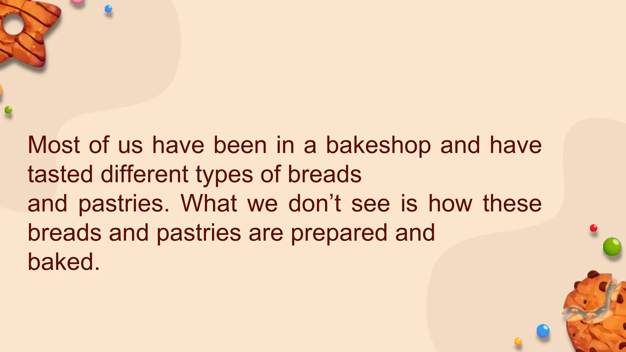 Lesson 2 - Bakery Products Preparation.pptx | Desserts and Baking ...