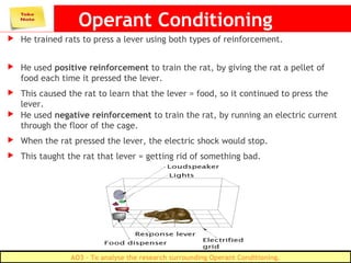 Behaviourist oprant conditioning | PPT