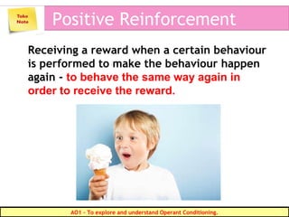 Behaviourist oprant conditioning | PPT