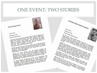 Lesson 2 bias in history - power point | PPTX