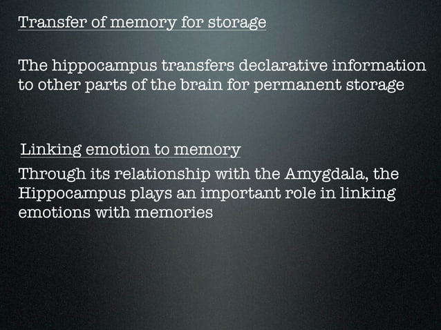 Lesson 2 brain structures involved in memory function 2015 | PDF ...