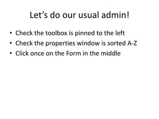 Button controls and using methods to make a simple web browser | PPTX