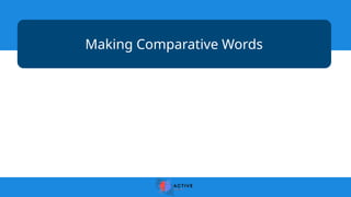 Lesson 2 - Comparative Adjectives.pptx | Free Download