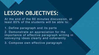 Lesson 2- Composing Effective Paragraph.pptx