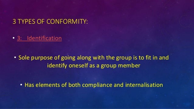 Lesson 2 conformity
