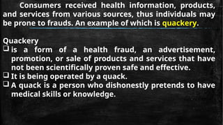 Lesson 2 - Consumer Health - Health 10.pptx