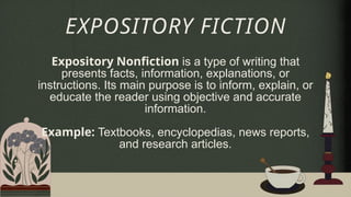 Understanding Creative Nonfiction vs Fiction and Expository Writing ...