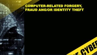 LESSON 2-CYBERCRIME and criminal activities | PPTX