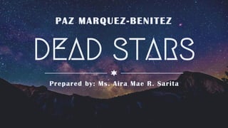 LESSON 2 - DEAD STARS AND WEDDING DANCE (PHILIPPINE LITERATURE) 2.pdf