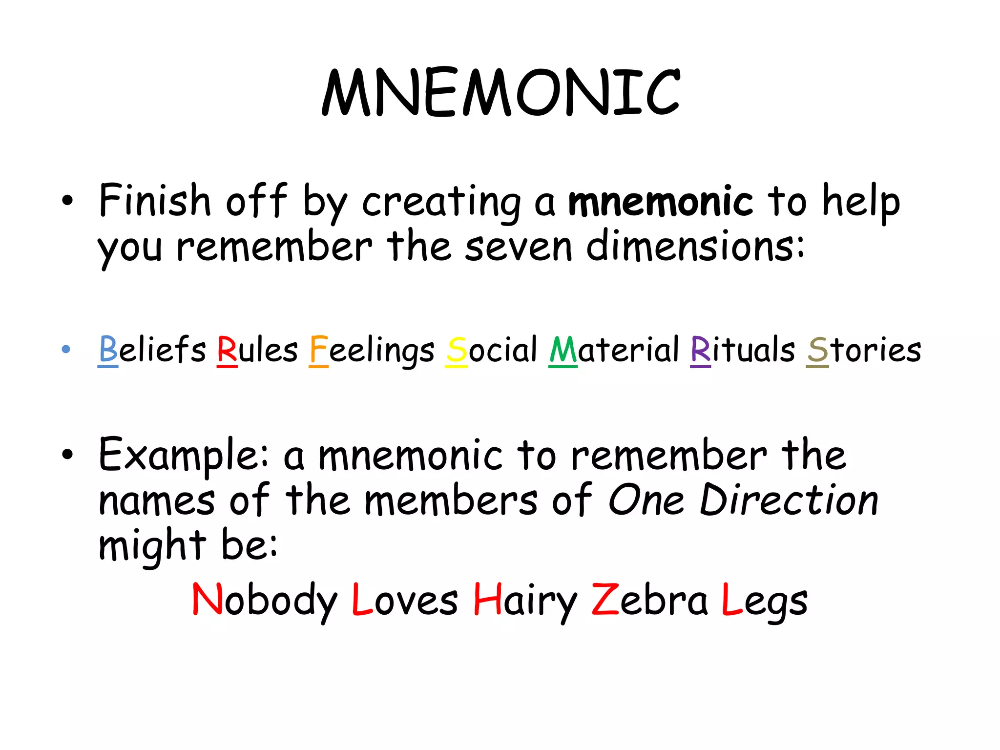 Lesson 2 Seven Dimensions | PPTX