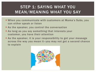 Lesson 2: Effective Communication | PPTX