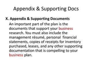 Lesson 2 elements of a business plan | PDF