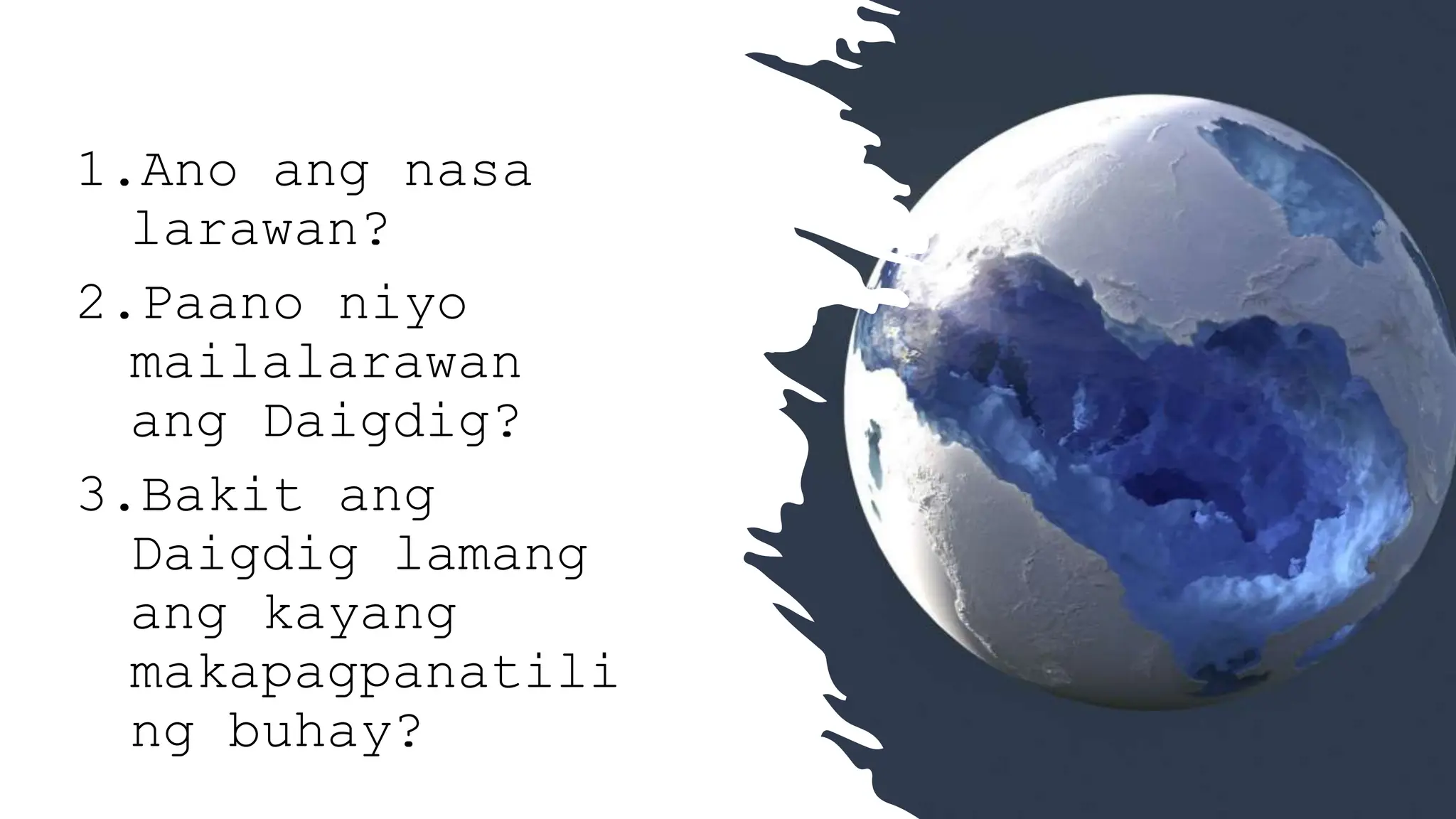 Lesson 2- Estruktura ng Daigdig.....PPTX