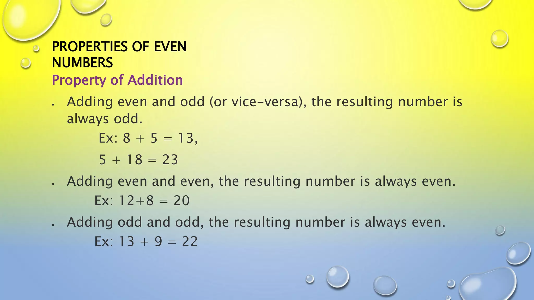 Lesson 2 even numbers | PPT