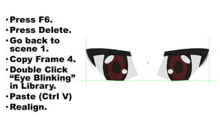 2D Animation: Eye Blinking Tutorial | PDF | Computer Animation | Computer Software and Applications